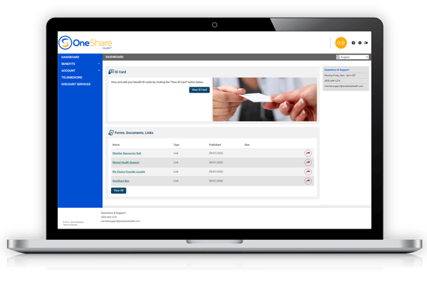 OneShare Health | Member Portal