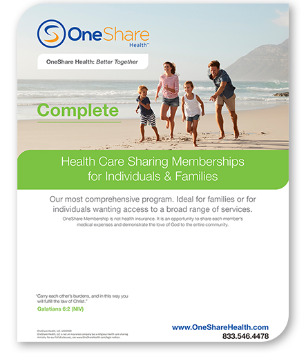 Complete Health Sharing Program | OneShare Health